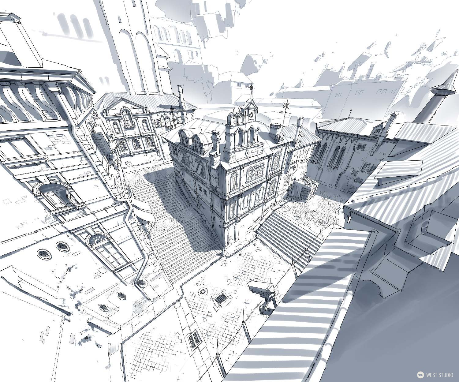 West Studio | Valorant - Ascent, Haven, Bind and Split Concepts