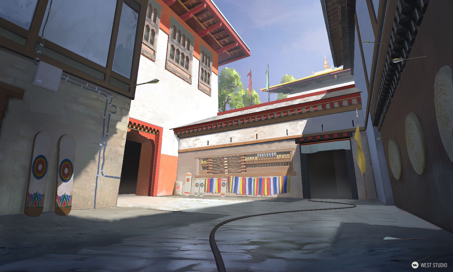 West Studio | Valorant - Ascent, Haven, Bind and Split Concepts