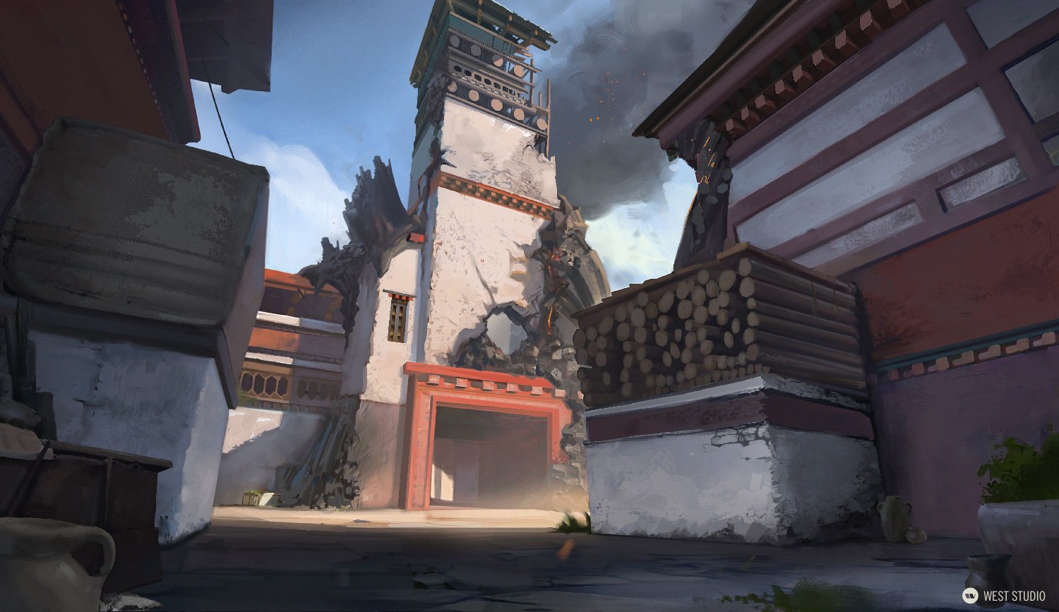 West Studio | Valorant - Ascent, Haven, Bind and Split Concepts