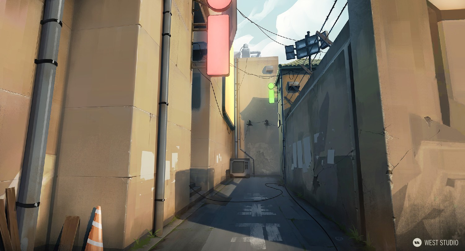 West Studio | Valorant - Ascent, Haven, Bind and Split Concepts
