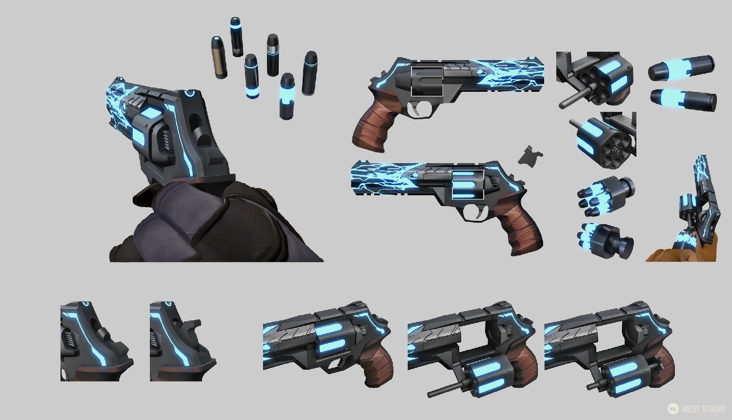 West Studio | Valorant Vol 2 - Props, Weapon Skins, Gun Buddies, Player ...