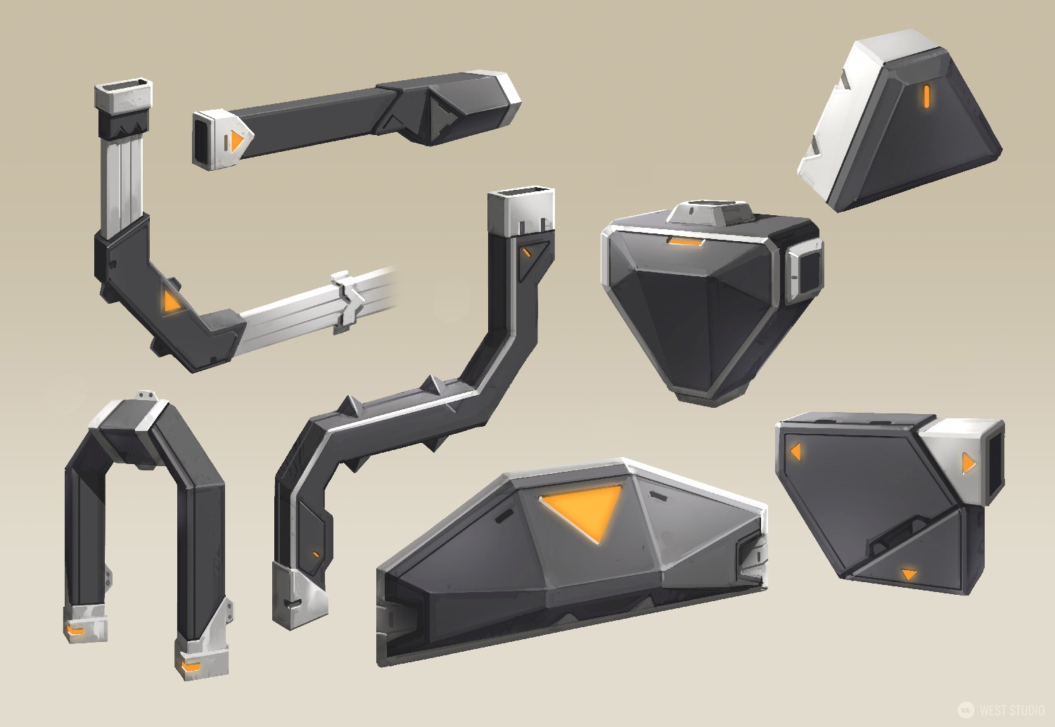 West Studio | Valorant Vol 2 - Props, Weapon Skins, Gun Buddies, Player ...