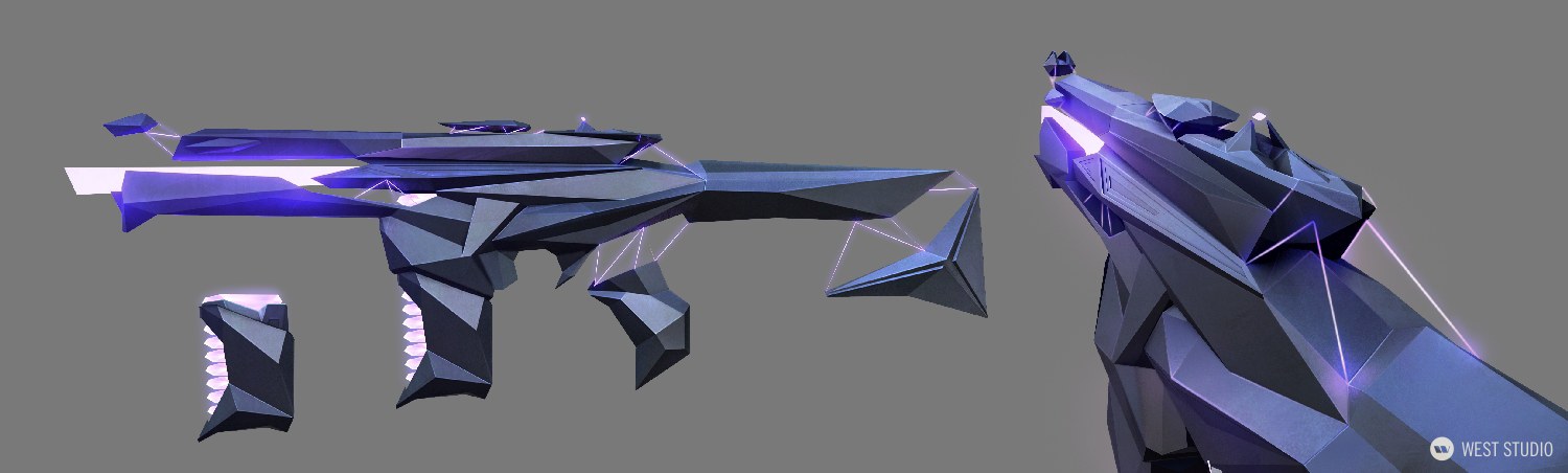 West Studio | Valorant Vol 2 - Props, Weapon Skins, Gun Buddies, Player ...