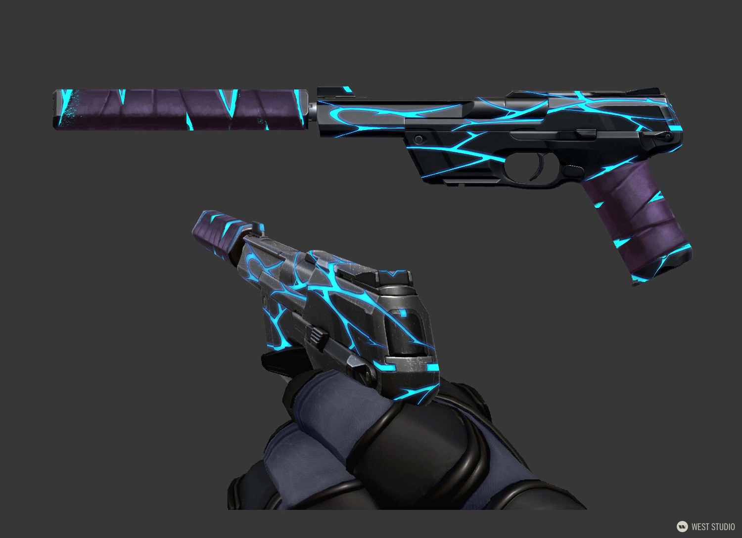 West Studio | Valorant Vol 2 - Props, Weapon Skins, Gun Buddies, Player ...