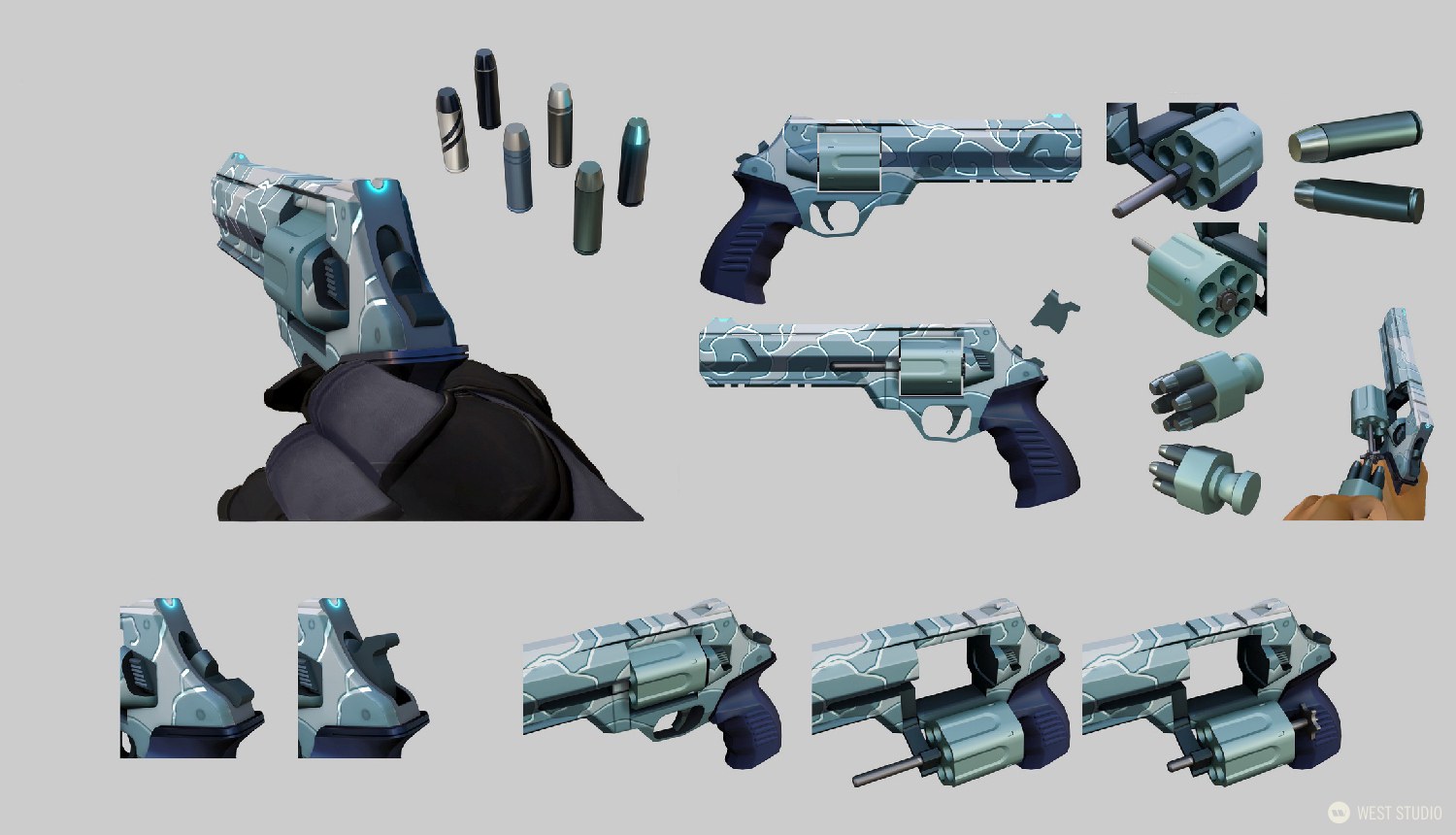 West Studio | Valorant Vol 2 - Props, Weapon Skins, Gun Buddies, Player ...