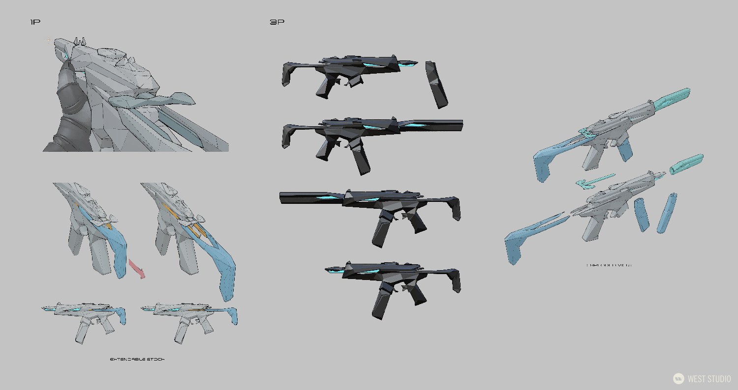 West Studio | Valorant Vol 2 - Props, Weapon Skins, Gun Buddies, Player ...
