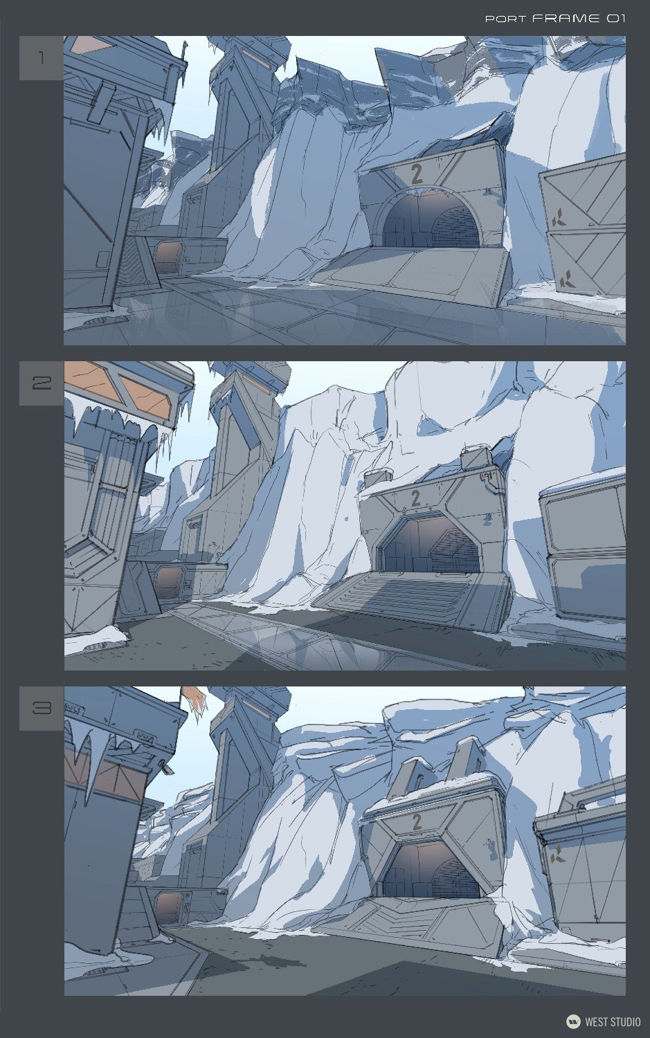 West Studio | Valorant Vol 3 - Icebox and Breeze Concepts