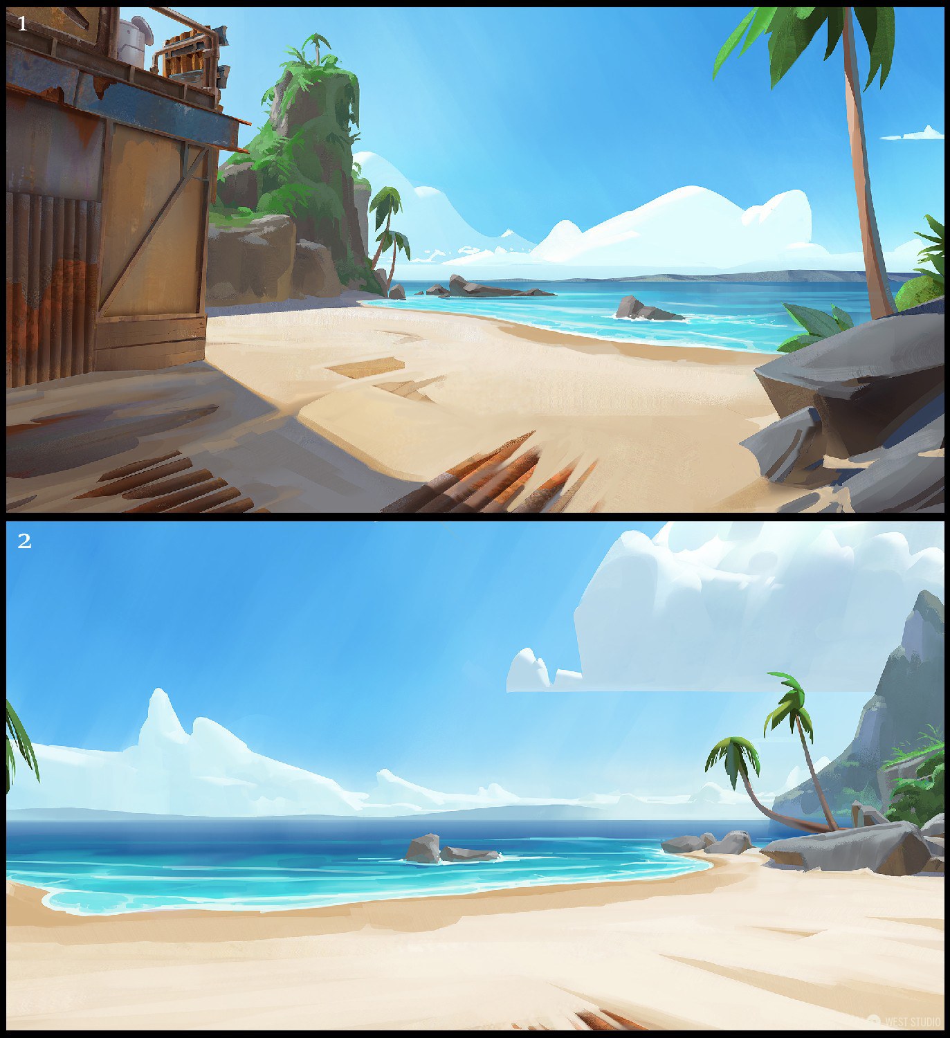 West Studio | Valorant Vol 3 - Icebox and Breeze Concepts