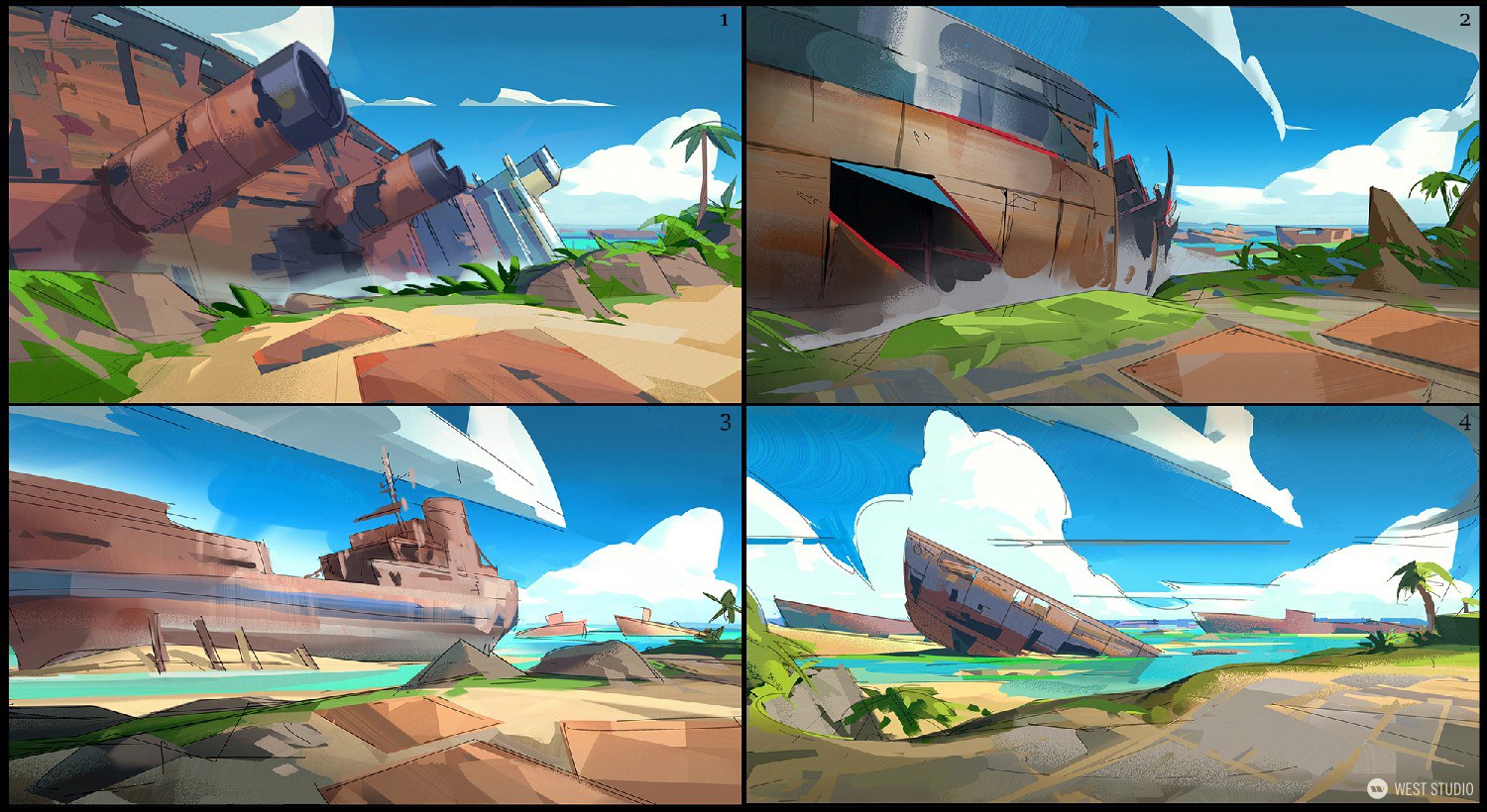 West Studio | Valorant Vol 3 - Icebox and Breeze Concepts