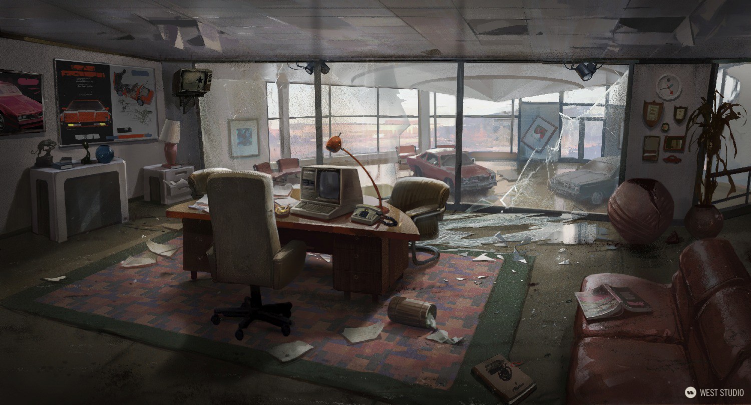 Interior Environment Concept Art
