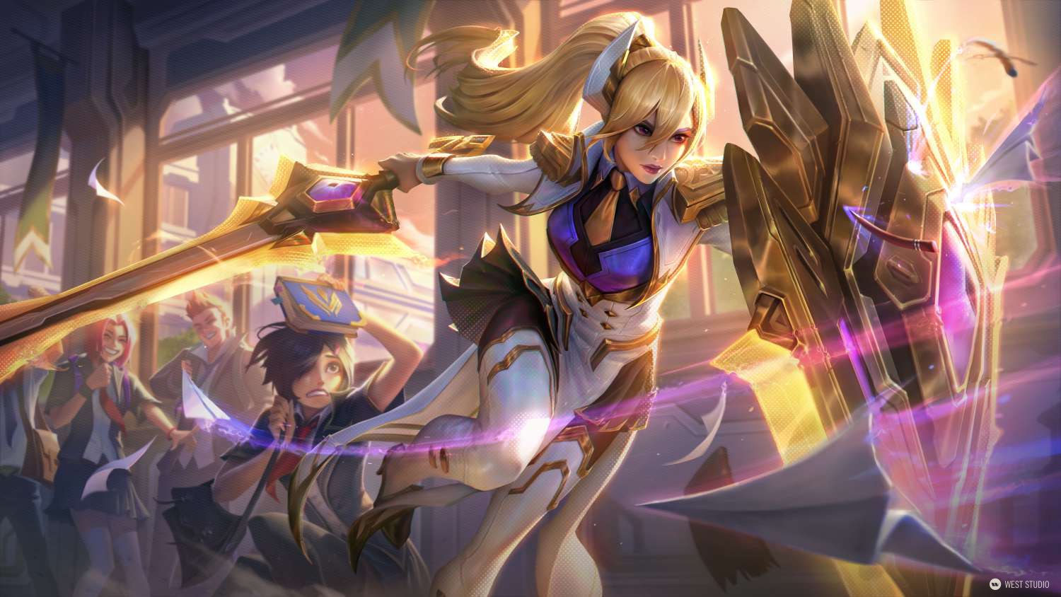 Pool Party Leona Splash Art