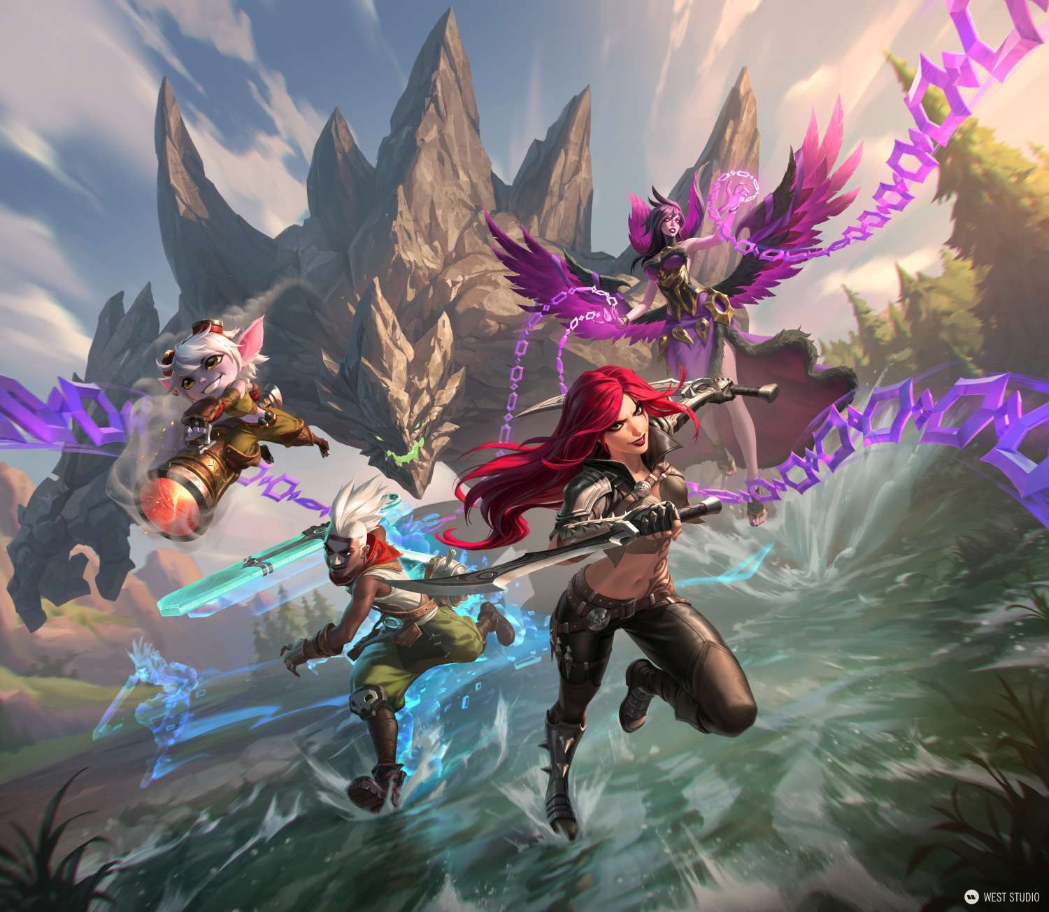 West Studio | League of Legends - 2023 Season Key Visual