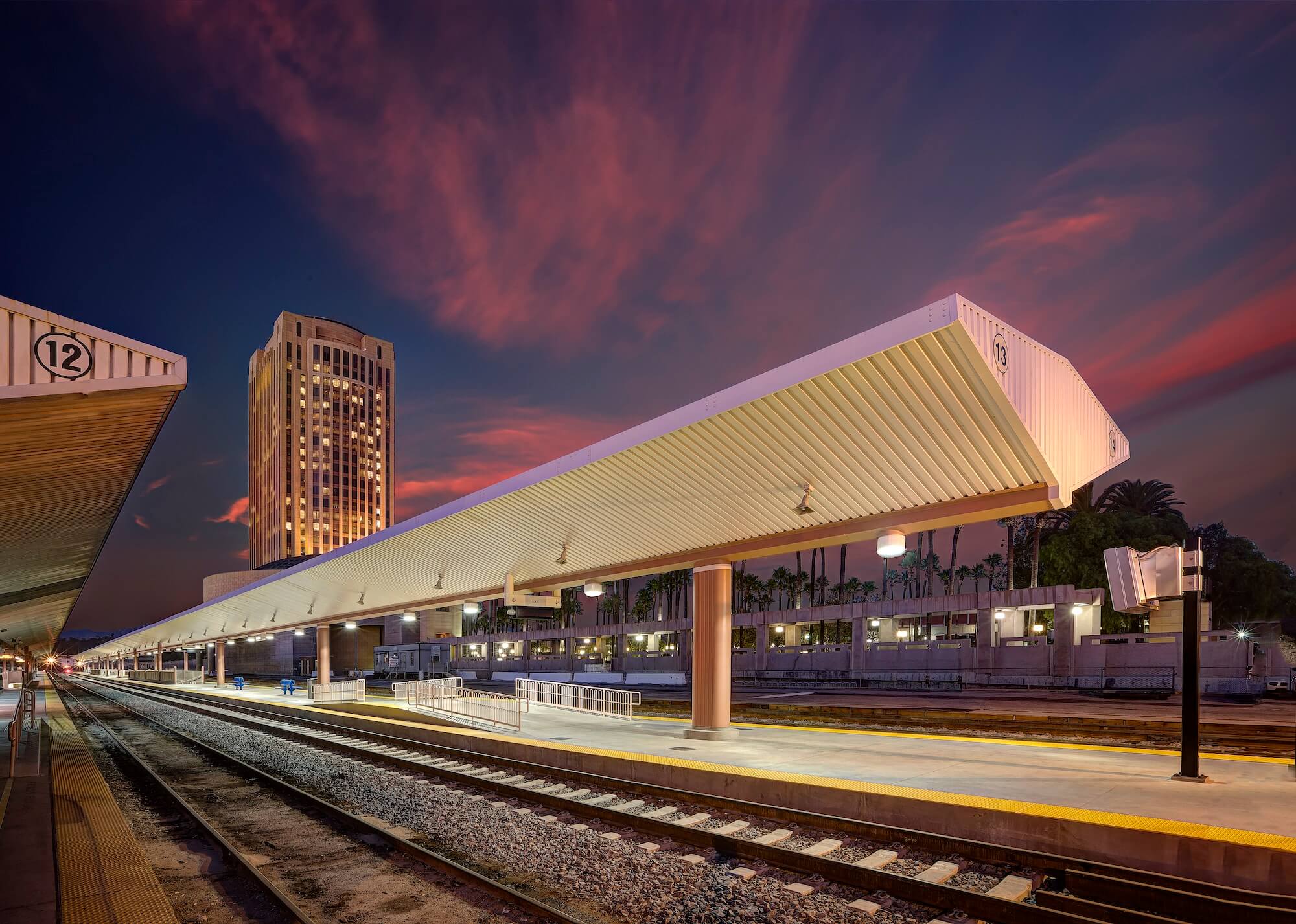 Metrolink Platform 7 Los Angeles Union Station | Kemp Bros