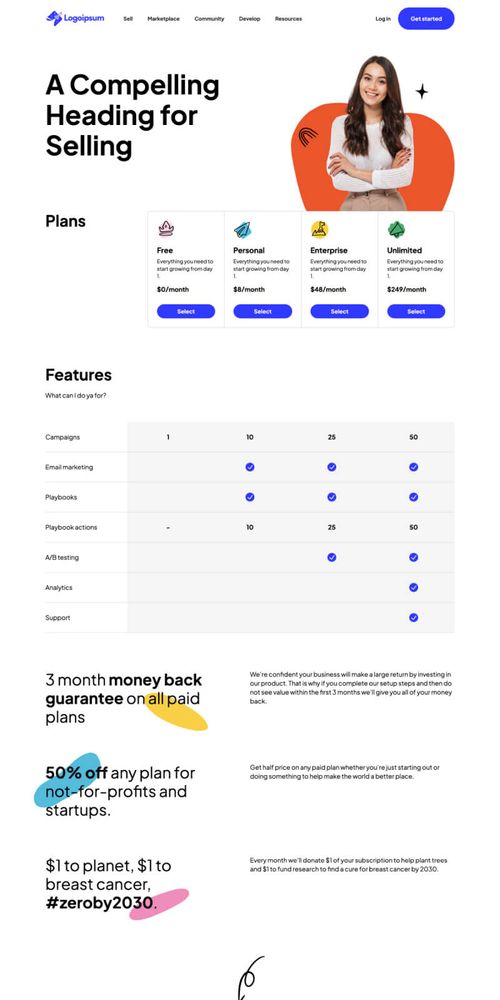Memberstack Pricing Table for Webflow