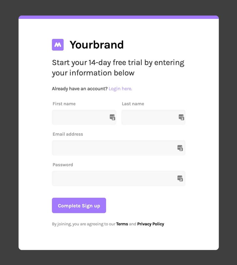 Splitscreen Login Page | Free Webflow Component