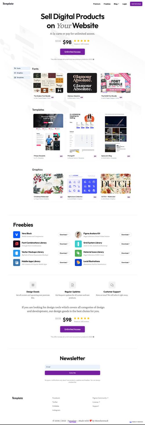 Downloads Profile Form for Webflow