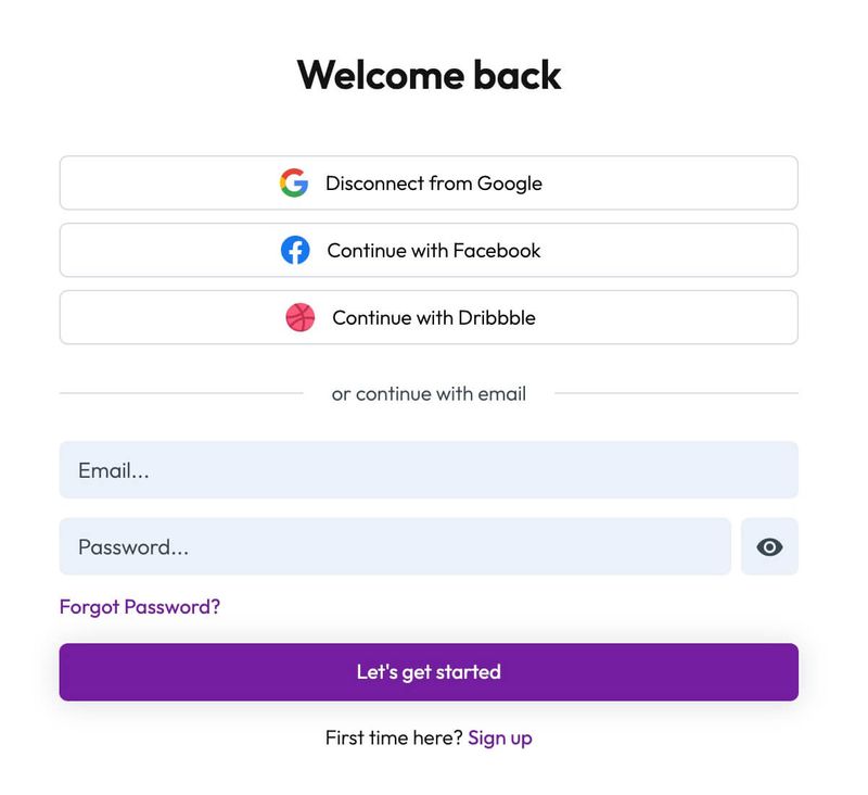 Product Login Form | Free Webflow Component