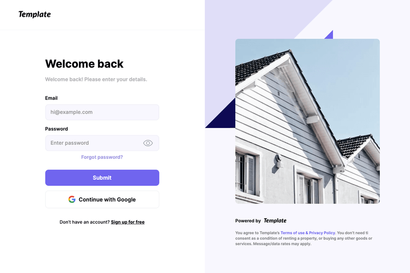 Webflow Login Form With Google Auth for Webflow
