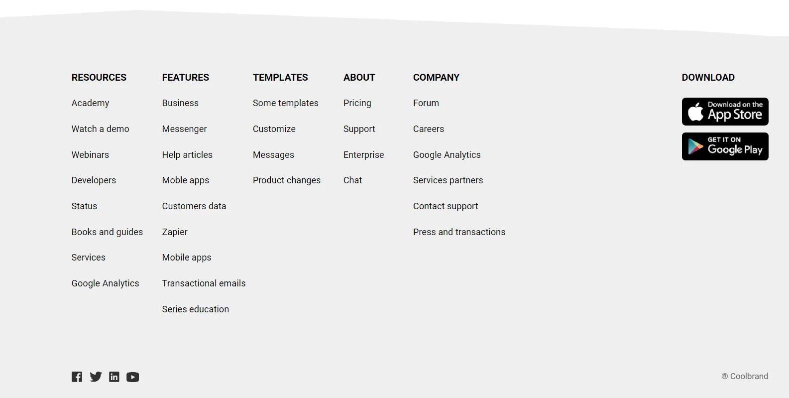 Best Webflow Footer Navigation Cloneables | Memberstack Blog