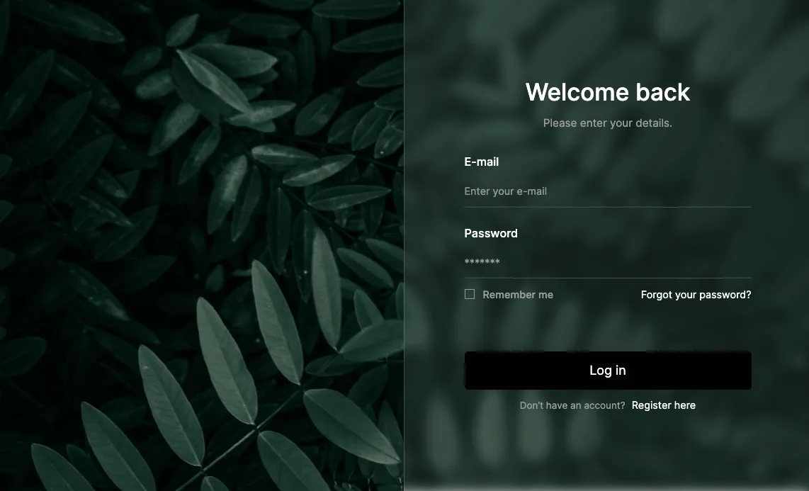 Unstyled Login | Free Webflow Component