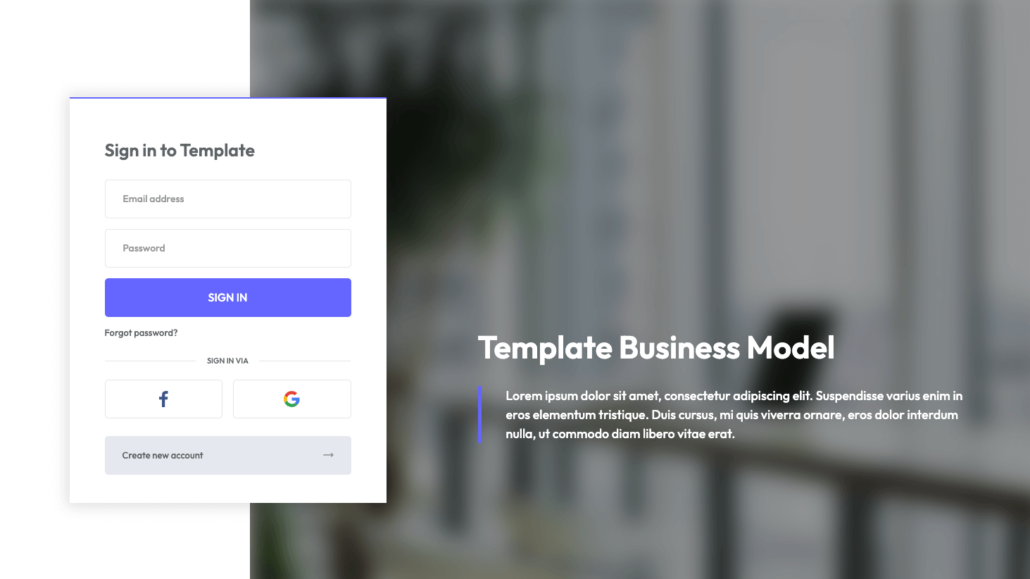 Modern Webflow Login With Social Auth | Free Webflow Component