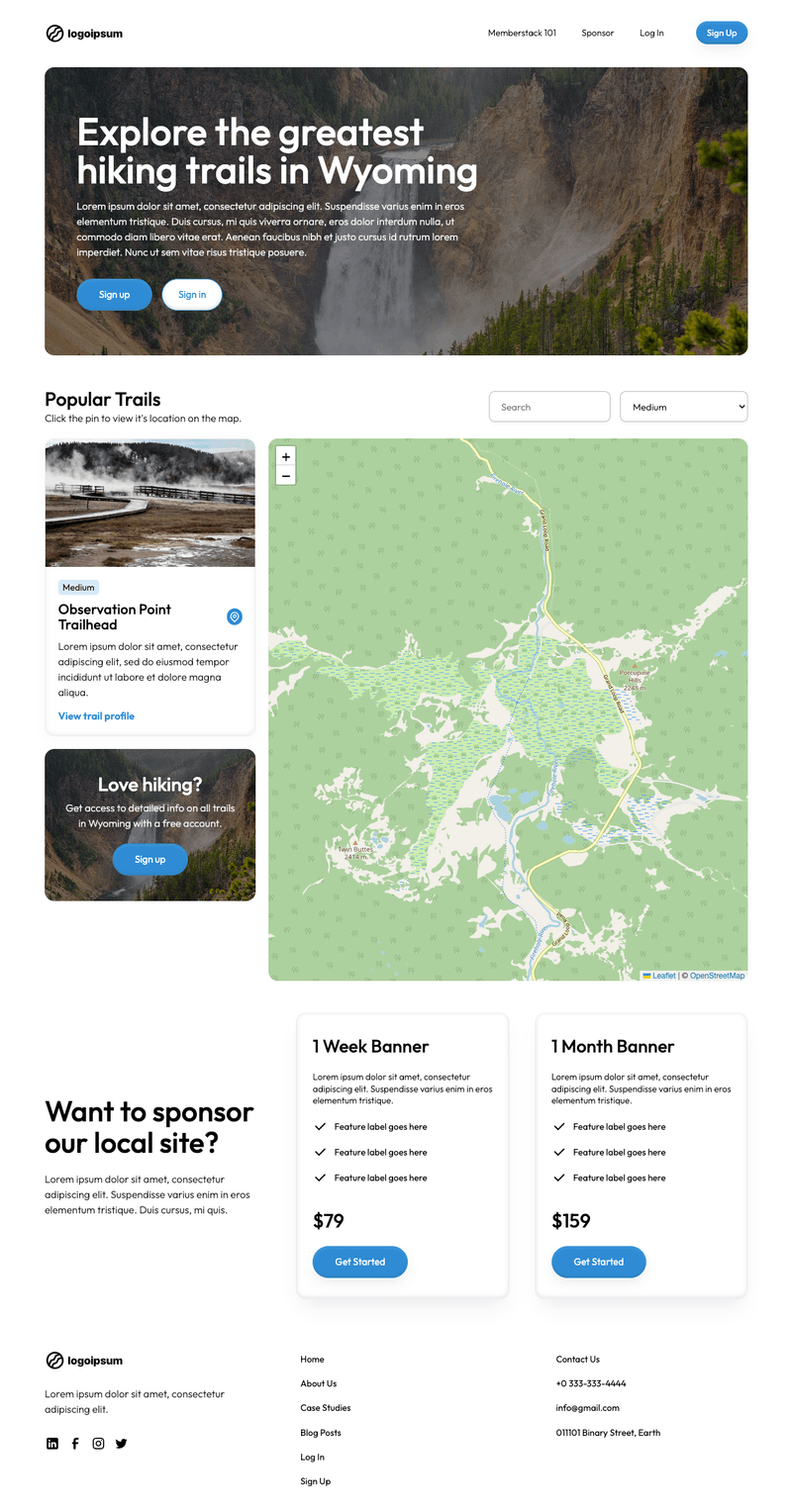 Local Directory Template | Webflow Template