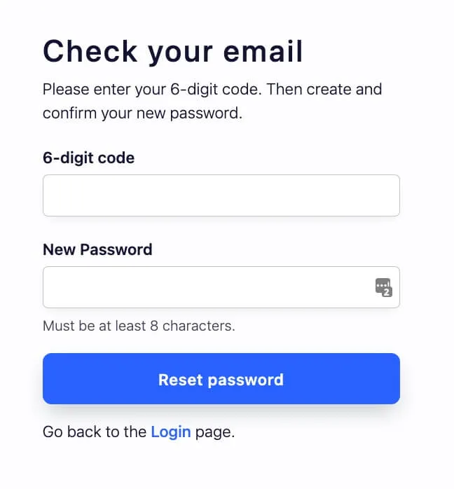 Pick A Password | Free Webflow Component