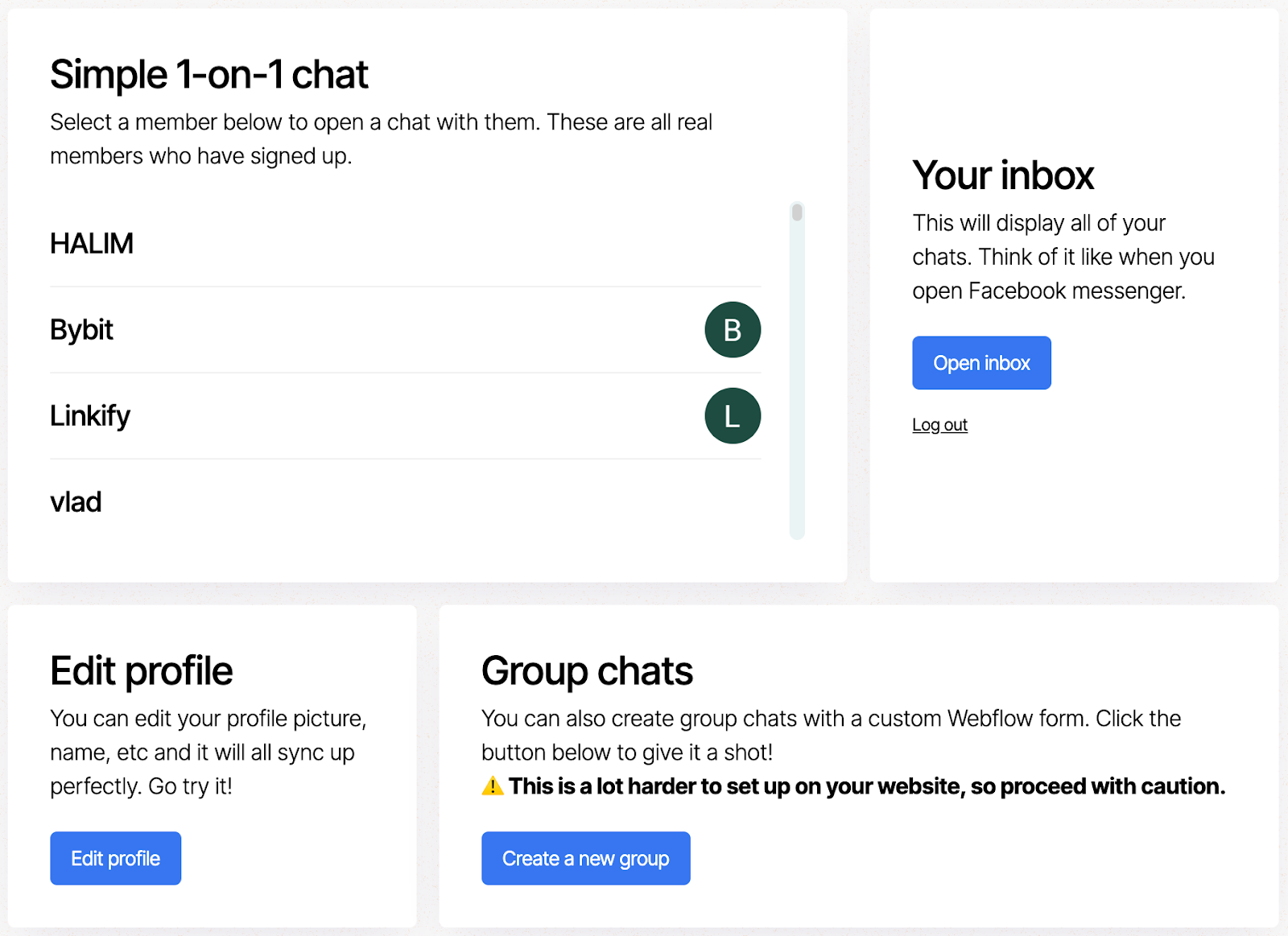 How to Build a Member Messaging Feature with Webflow | Memberstack Blog