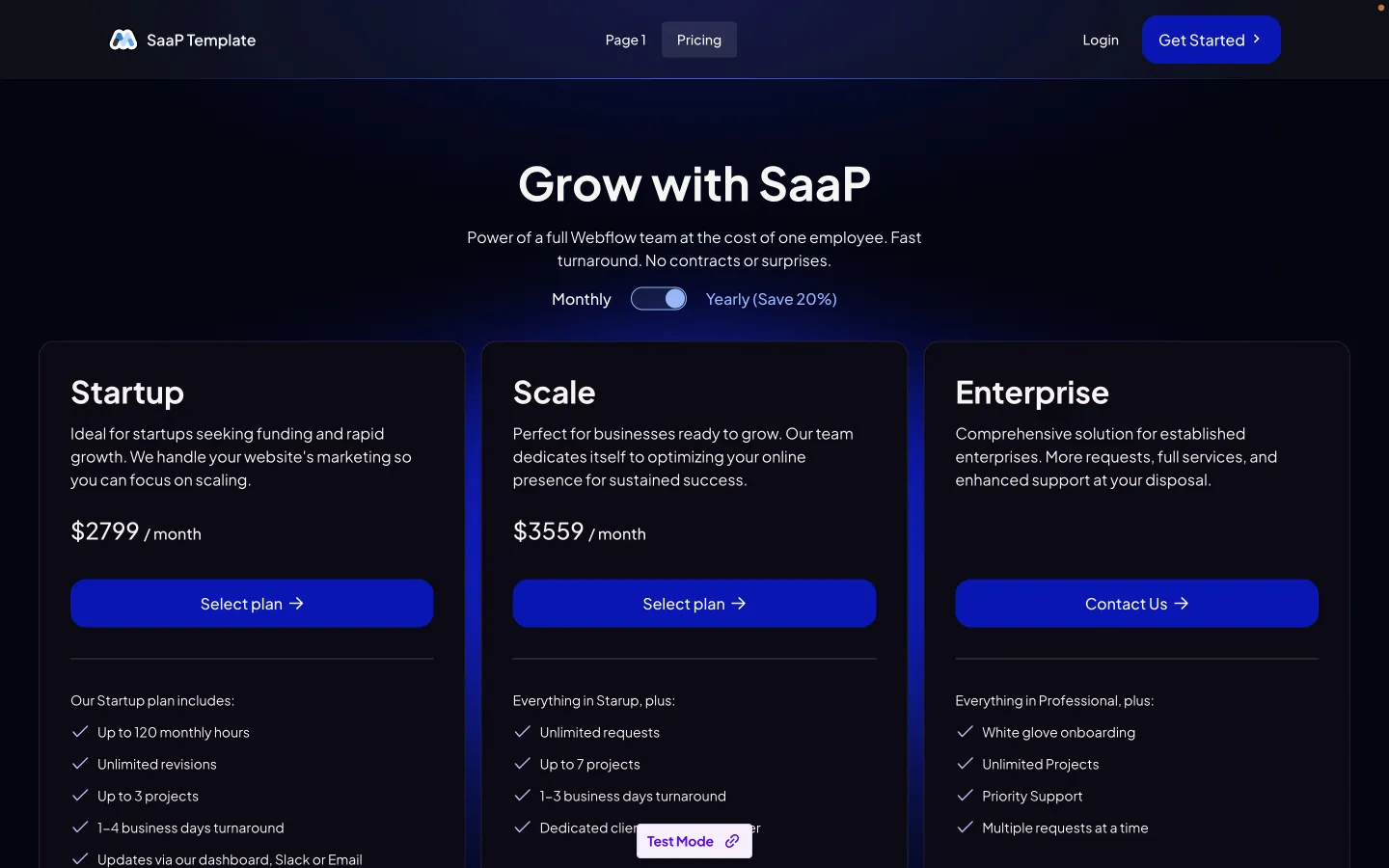 Webflow Membership Templates | Memberstack