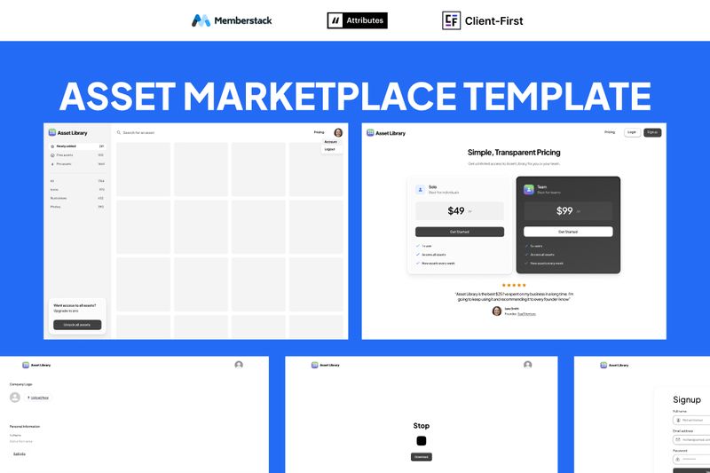 Entertainment Dashboard | Webflow Template