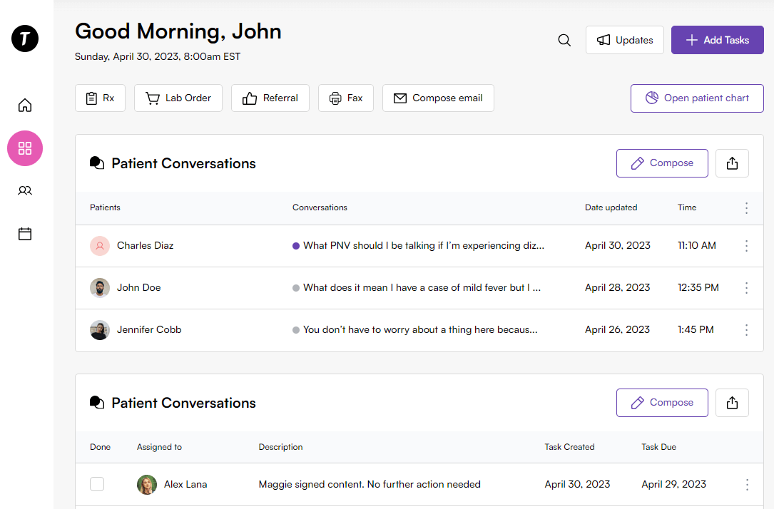 Dashboard Welcome Layout | Free Webflow Component