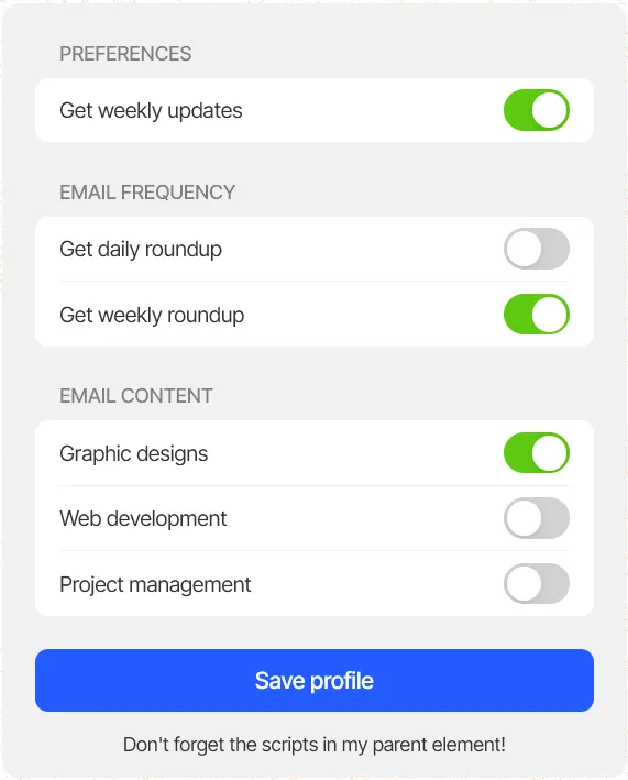 #54 - Checkbox Form Field Logic | Webflow Powerups