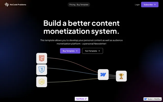 Webflow Membership Templates | Memberstack