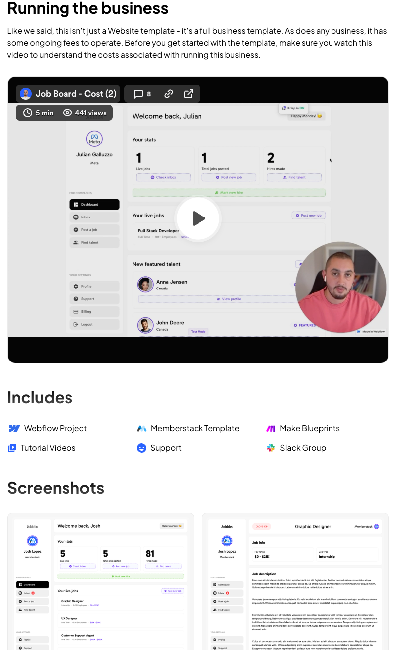 Can You Sell Webflow Templates Independently? | Memberstack Blog