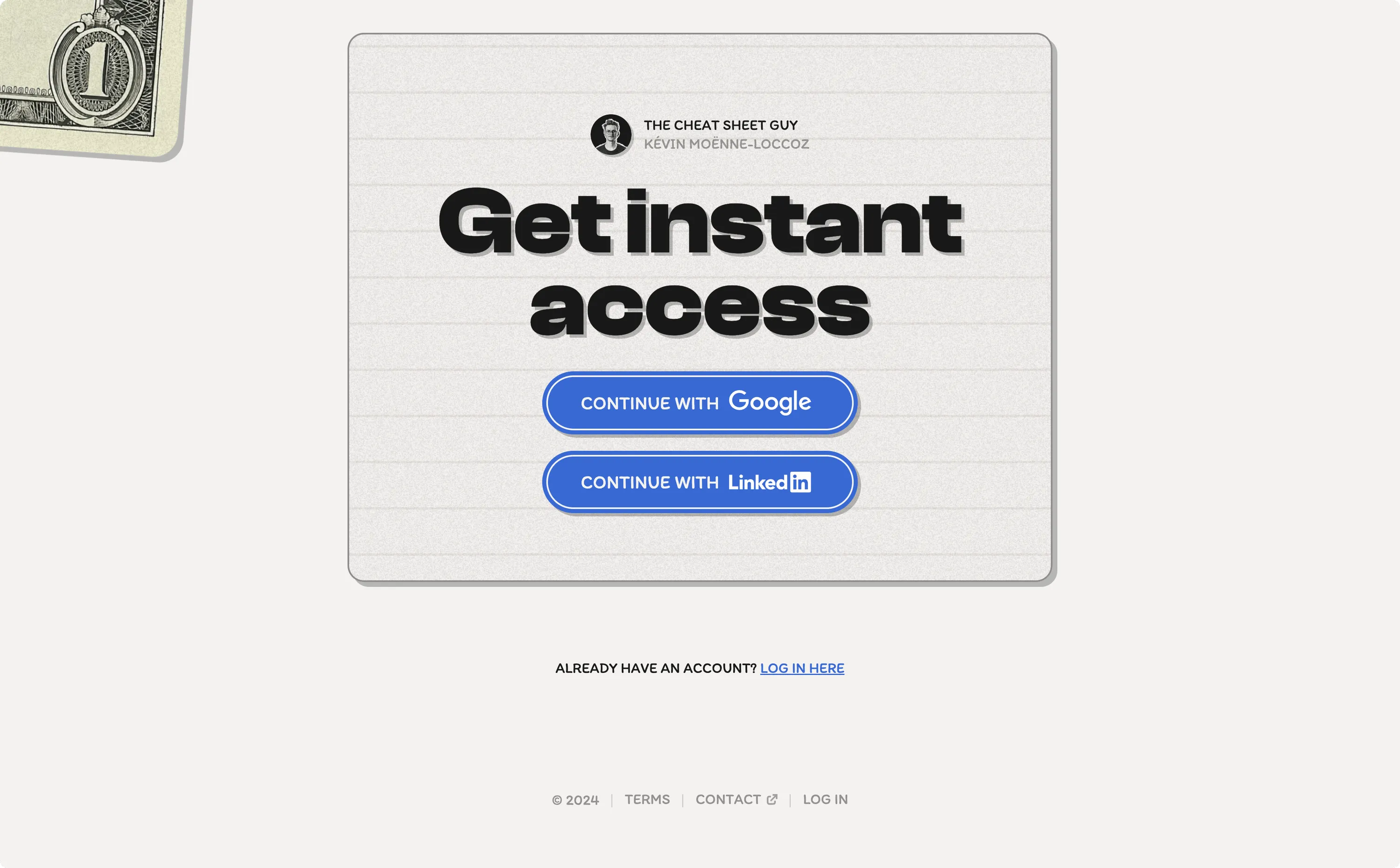 Learn How The Cheat Sheet Guy Uses Memberstack | Showcase