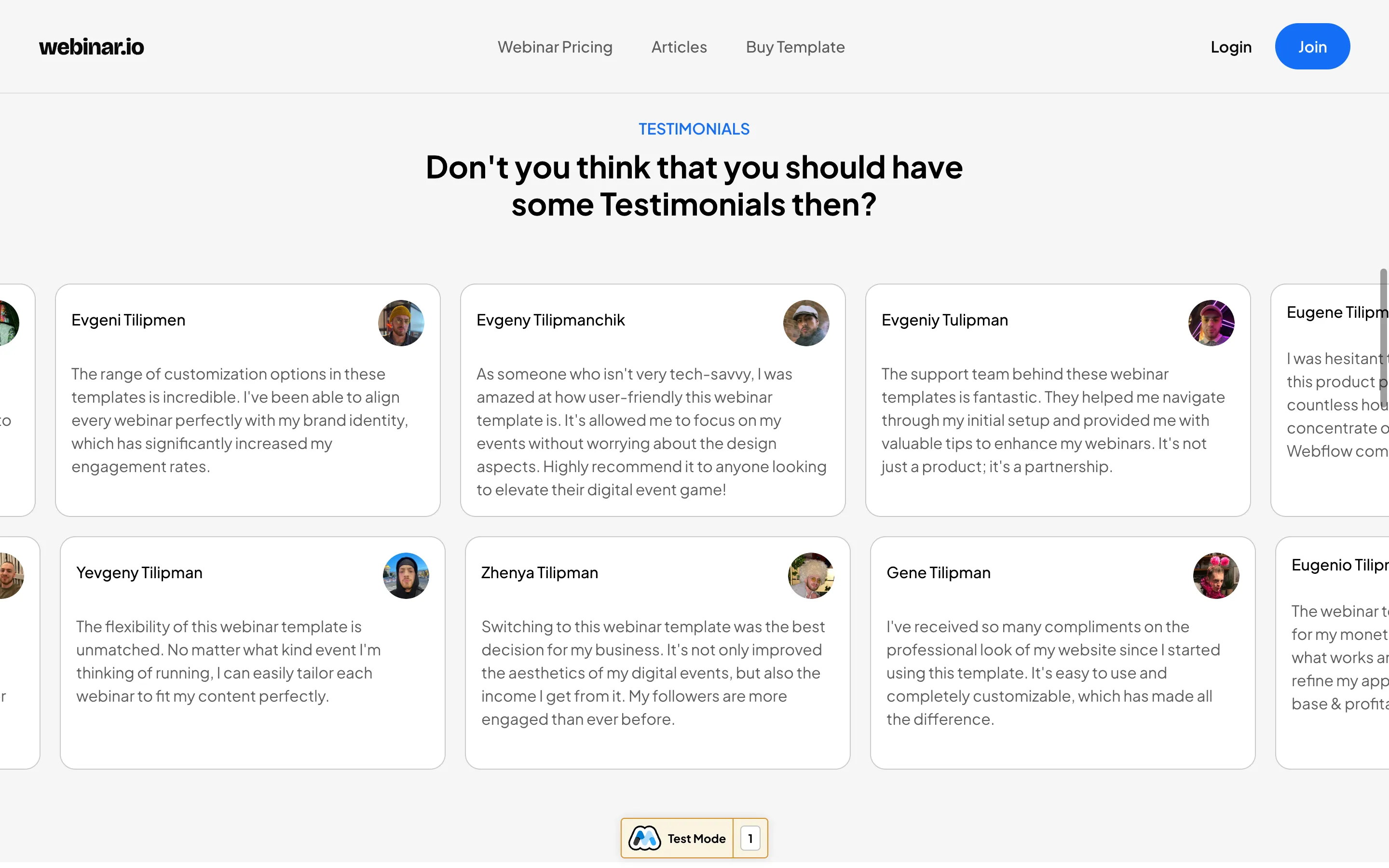 Webflow Membership Templates | Memberstack