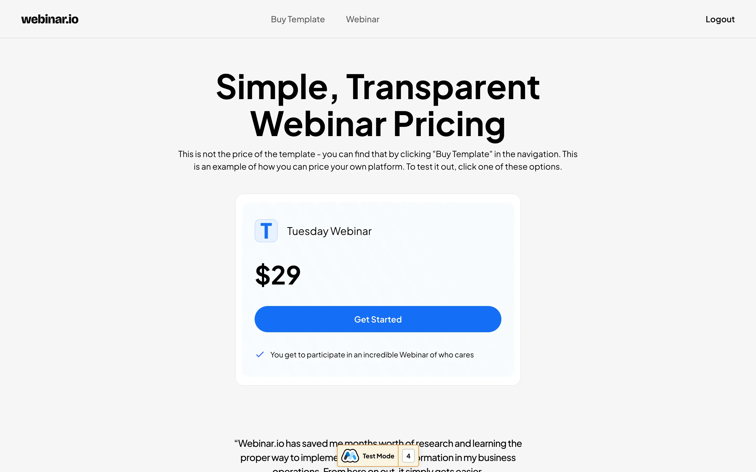 Webflow Membership Templates | Memberstack
