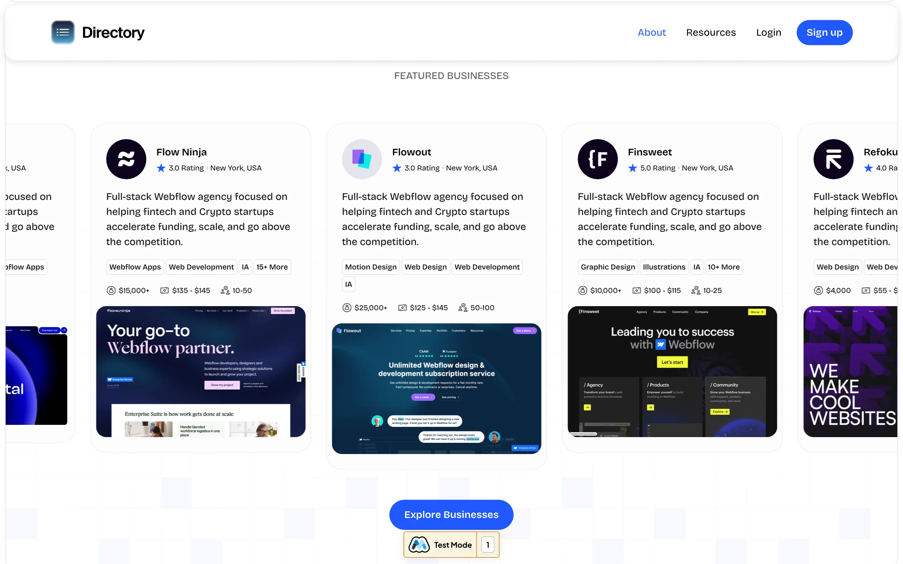 Webflow Membership Templates | Memberstack
