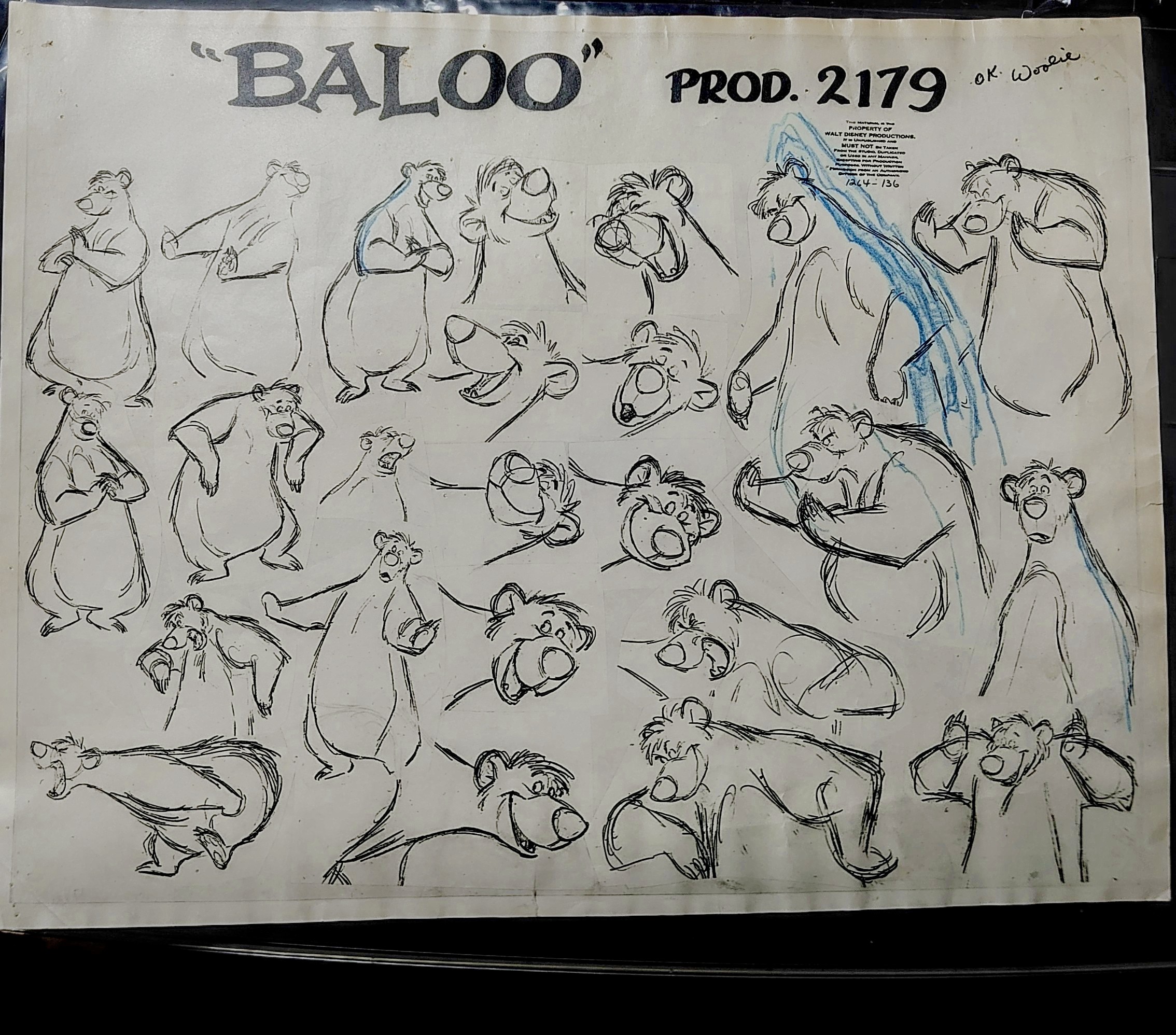 MonkeyBum Animation - Blog Post: Animation Art of the Day: Baloo model ...