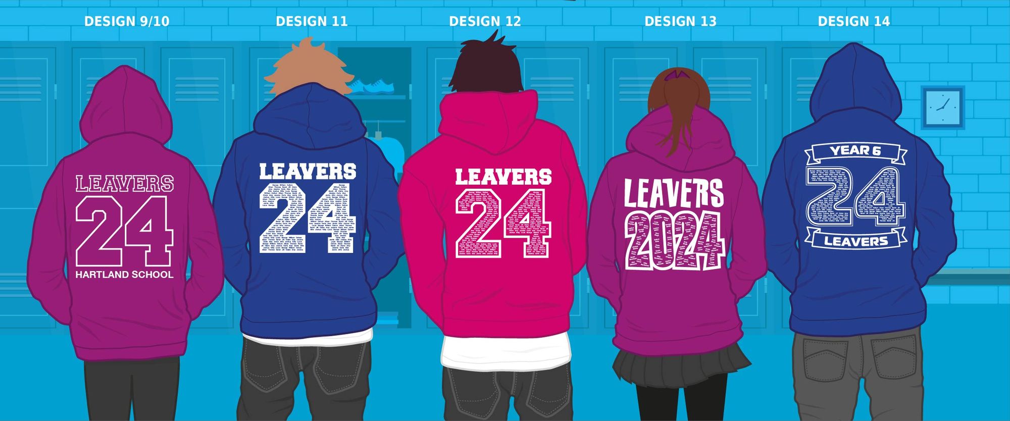 Leavers Hoodies 2024 | School Orders Still Available