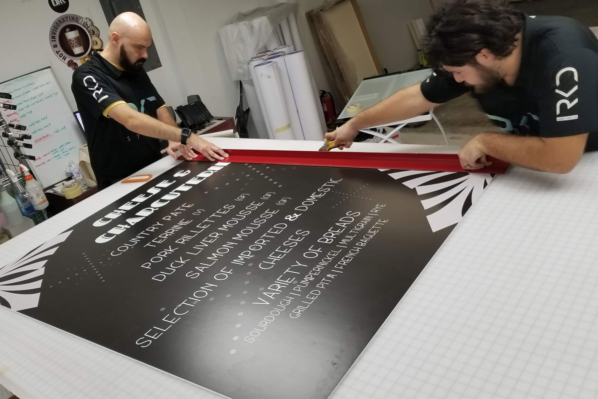 Professional Vinyl Installation | The PrintLab.ink