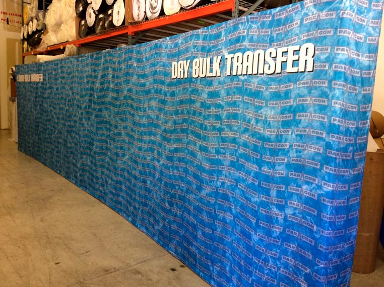 Pop Up Fabric Display - Easy Set Up | Planet Tradeshow