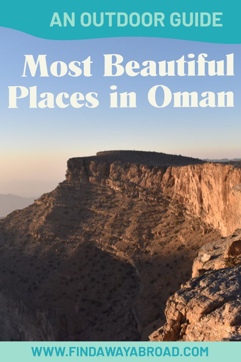 14 Beautiful Places to Visit in Oman - A Way Abroad