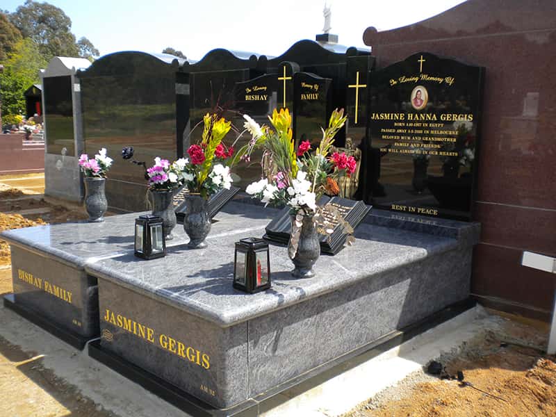 Single Cemetery Monuments in Melbourne
