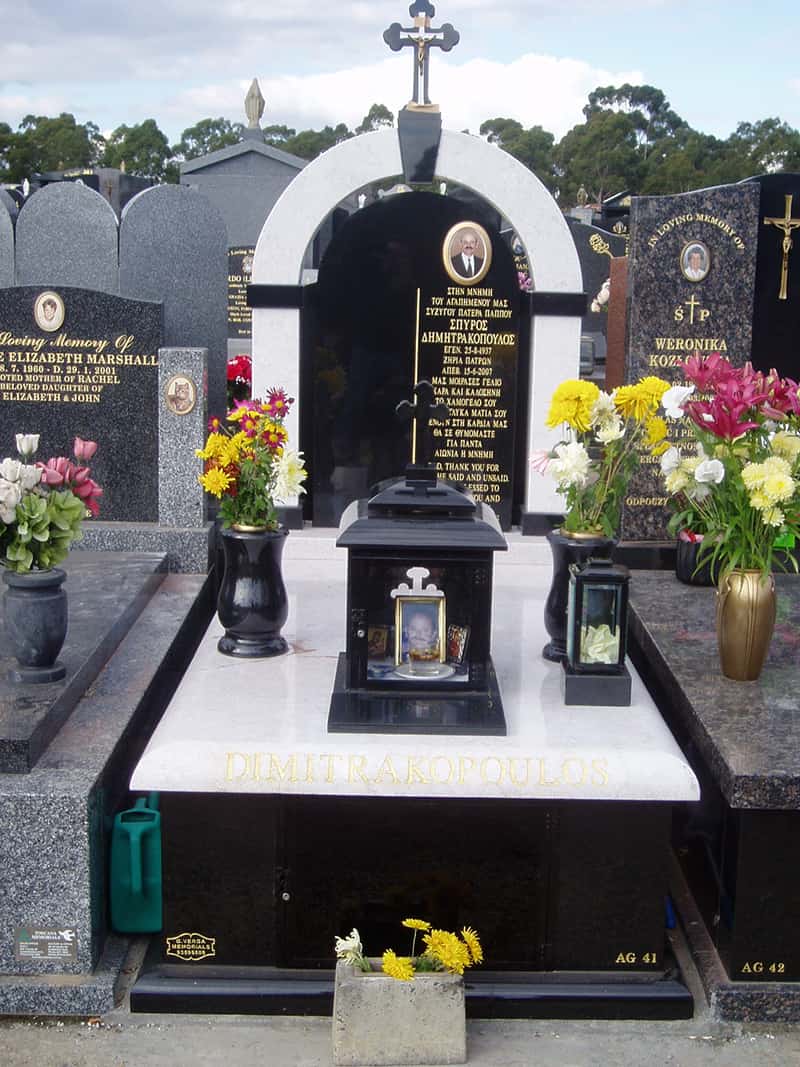 Single Cemetery Monuments in Melbourne