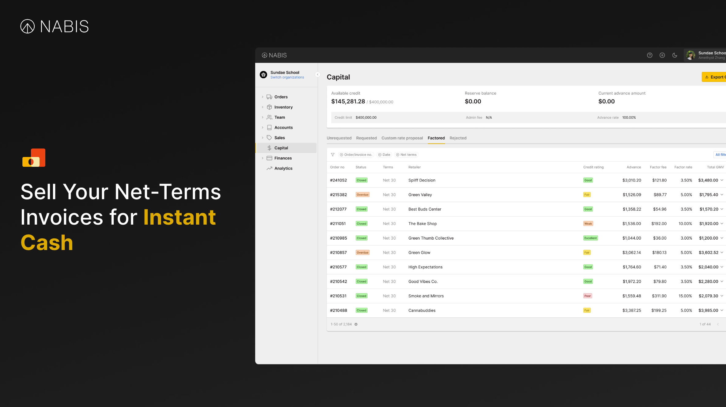 Nabis Launches Revamped Payment Solution, Nabis Capital, Expanding ...