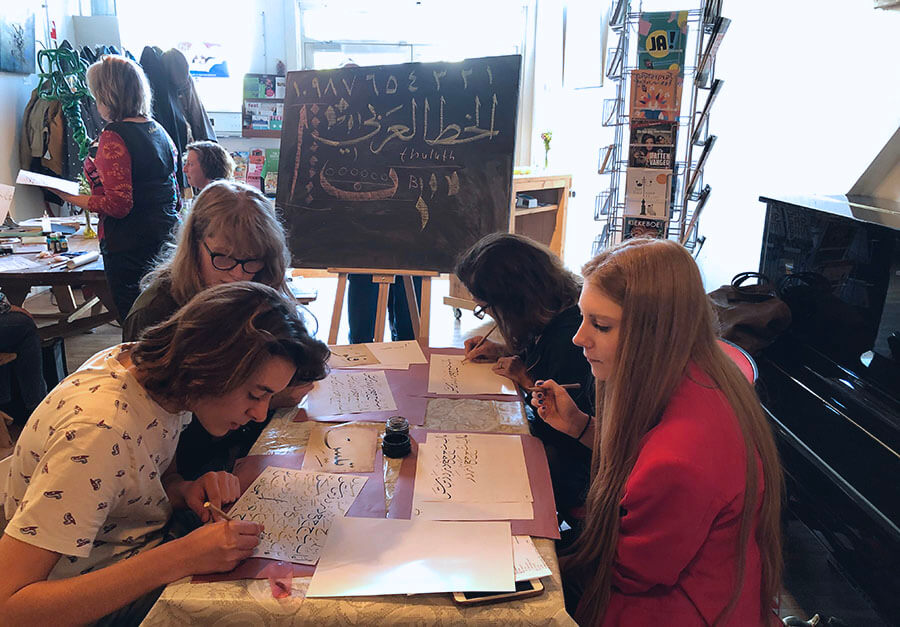 Arabic Calligraphy Course & Workshops