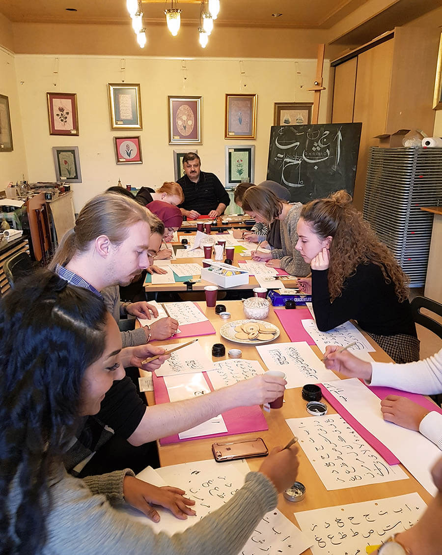 Arabic Calligraphy Course & Workshops