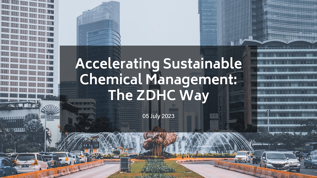 Accelerating Sustainable Chemical Management: The ZDHC Way