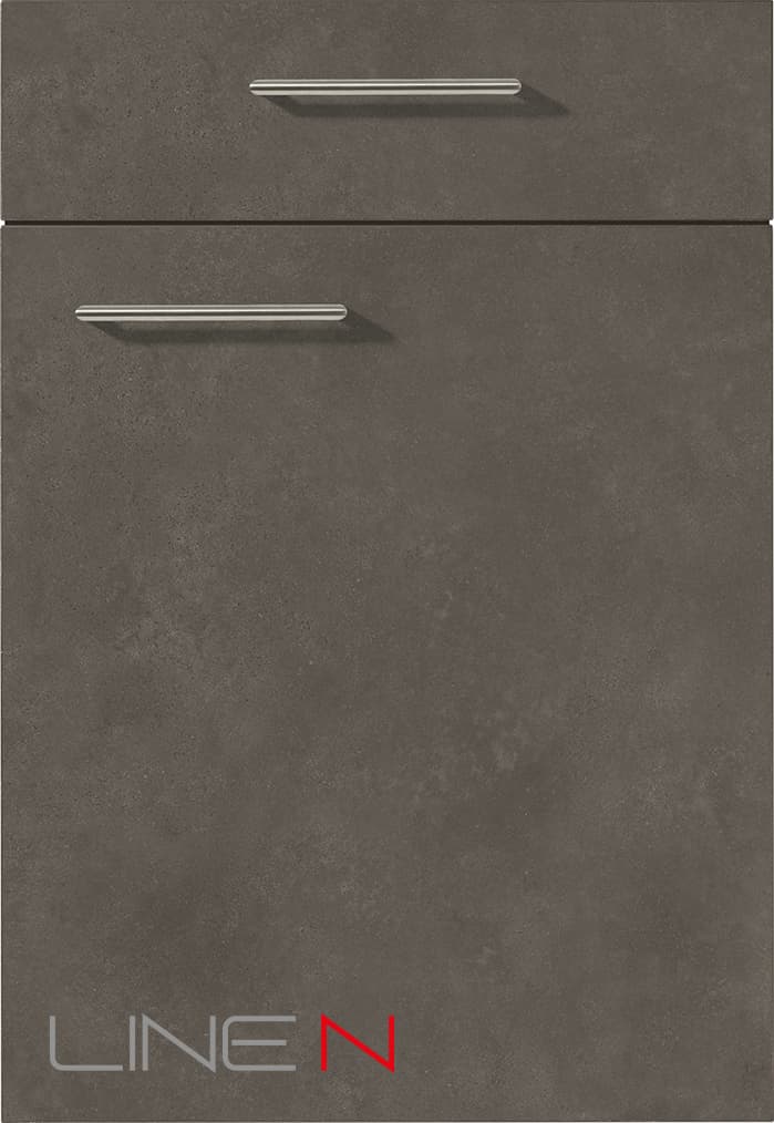 Nobilia Riva 839 Concrete Terra Grey Kitchen | German Kitchen Specialist
